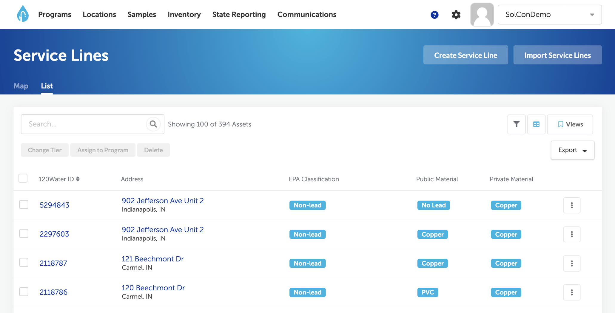 How do EPA classification and LCRR Tier get automatically updated in ...